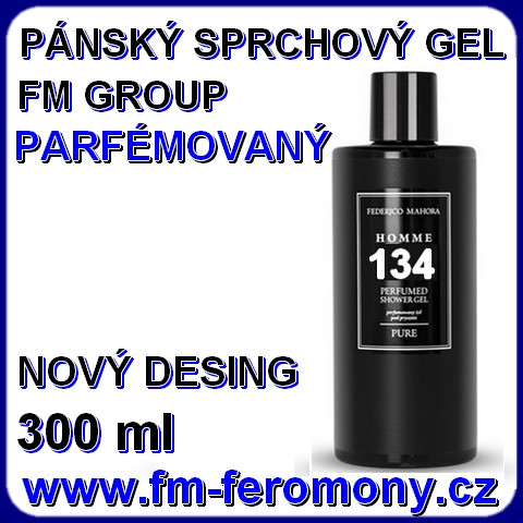 134 FM Group Pánský sprchový gel